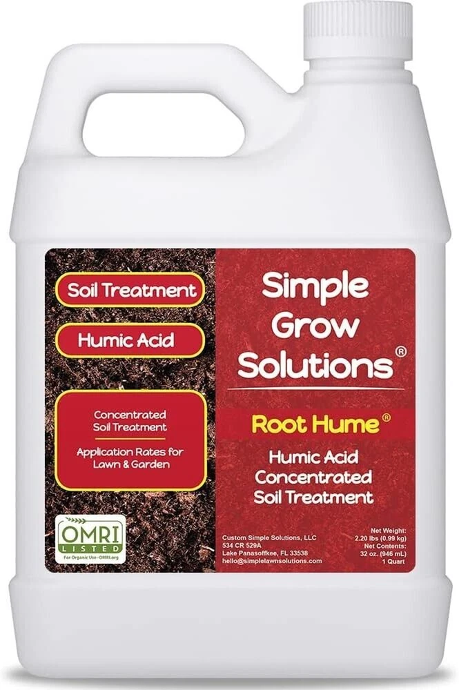 Root Hume- Simple Grow Solutions - Concentrated Humic Acid - Liquid ...