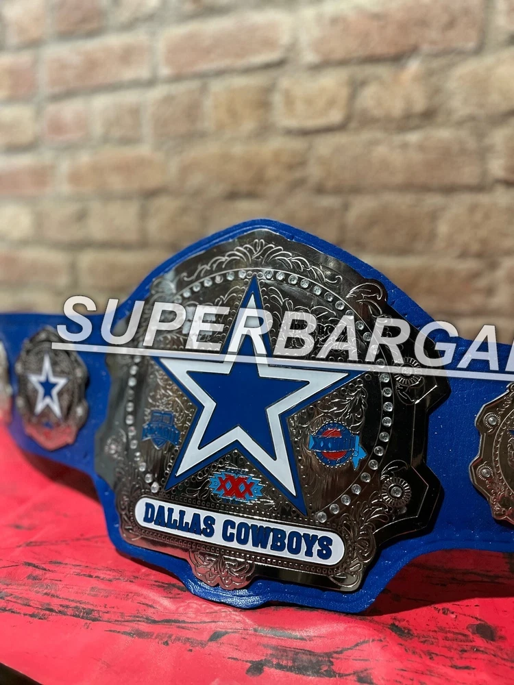Dallas Cowboys Championship Wrestling Brass 2mm Belt
