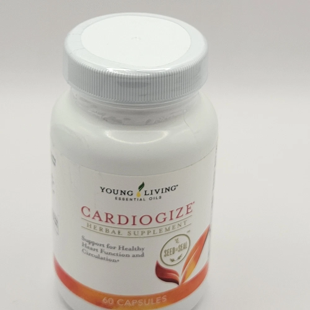 Young Living CARDIOGIZE 60 Caps Support Healthy Heart & Circulation ...