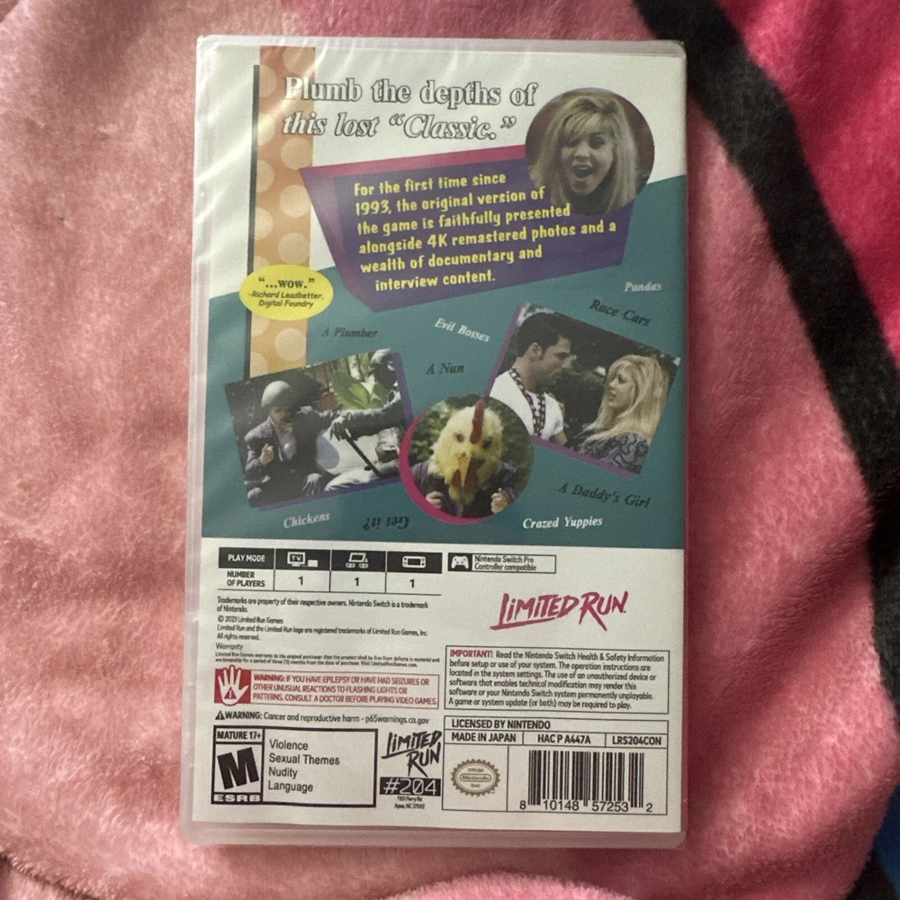 Plumbers Don't Wear Ties Definitve Edition SDCC Exclusive NINTENDO ...