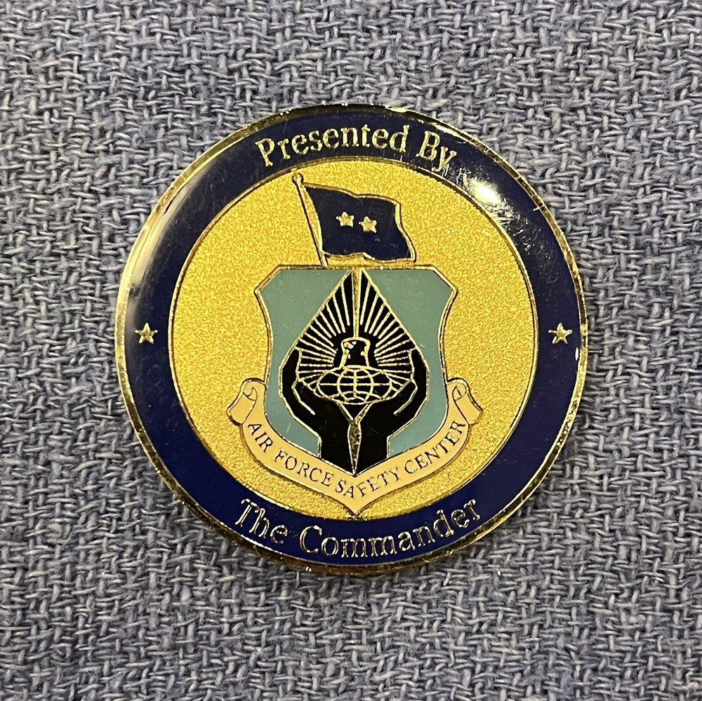 USAF Air Force Chief of Safety Commander's PERSONAL Challenge Coin