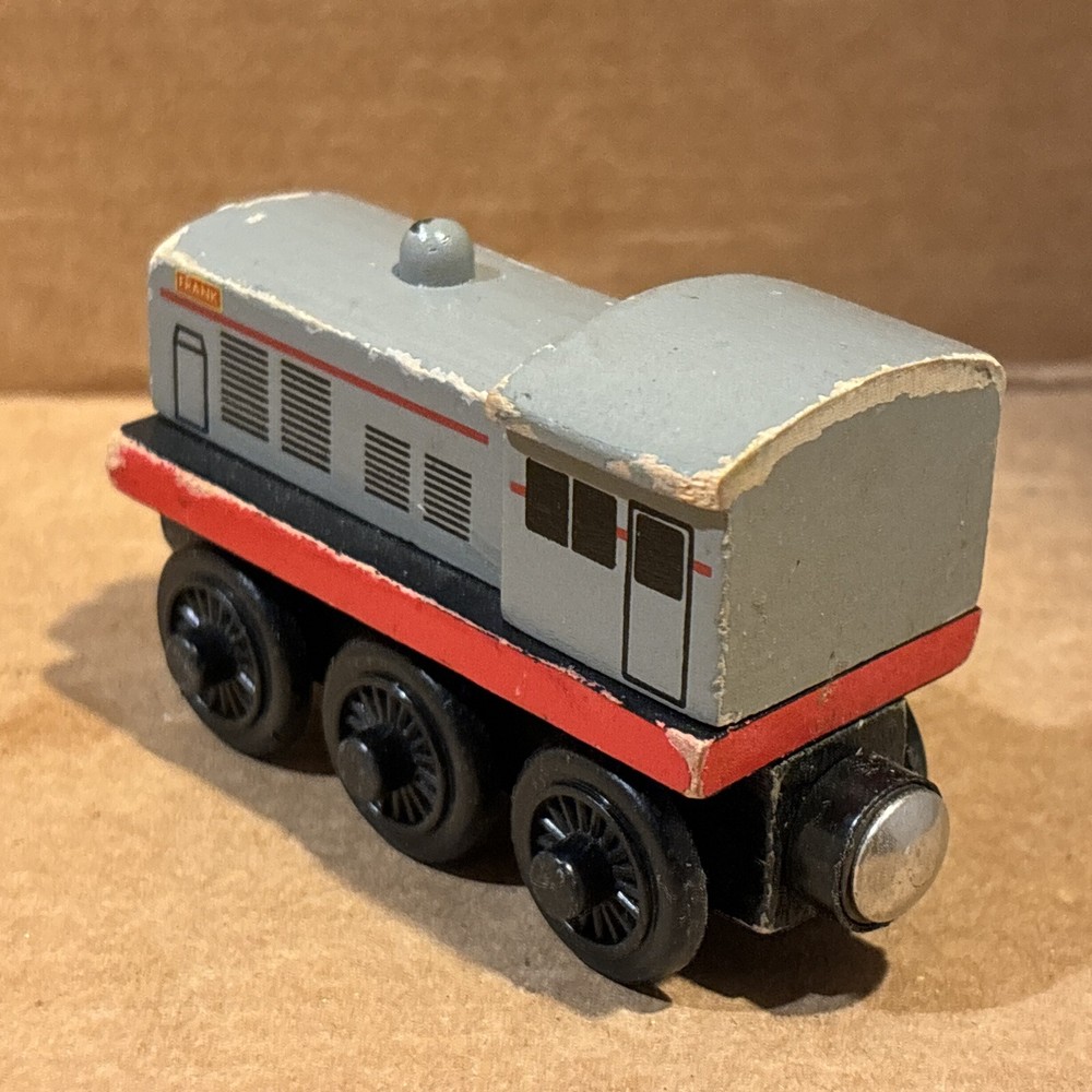 FRANK Diesel 2001 Thomas Friends Wooden Railway Tank Engine Toy Grey ...