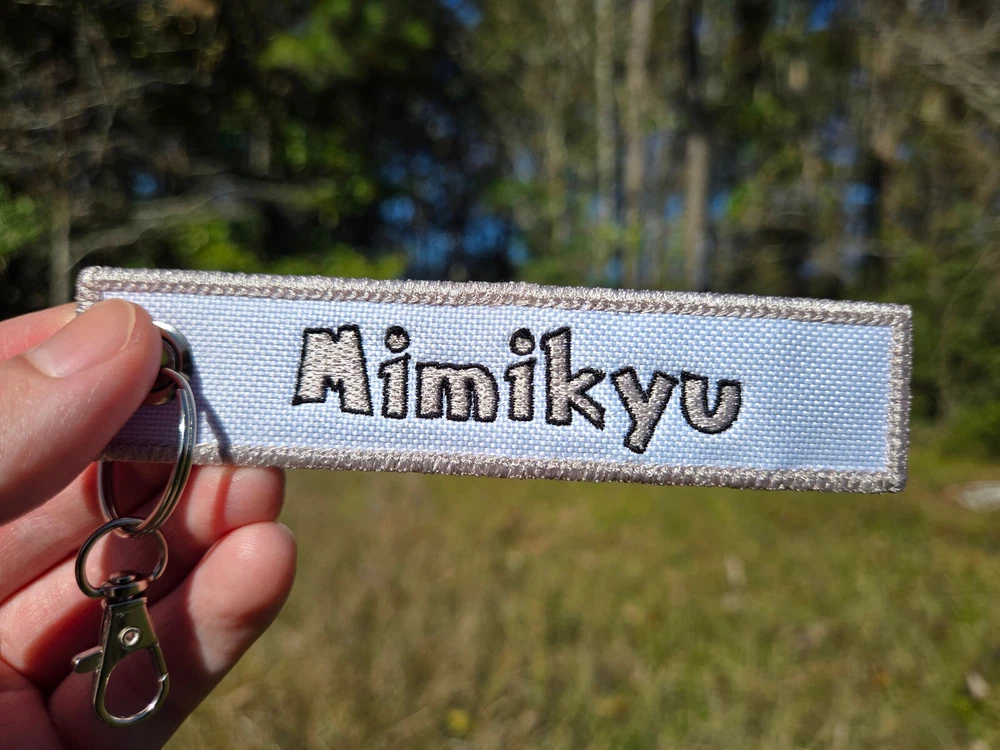 Shiny Mimikyu Pokemon Keychain | Jet Tag | Bag & Backpack Accessory