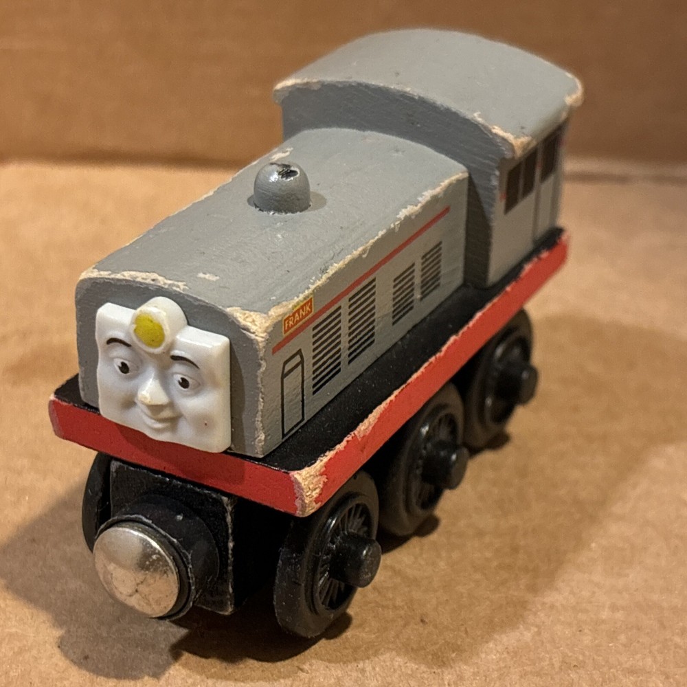 FRANK Diesel 2001 Thomas Friends Wooden Railway Tank Engine Toy Grey ...