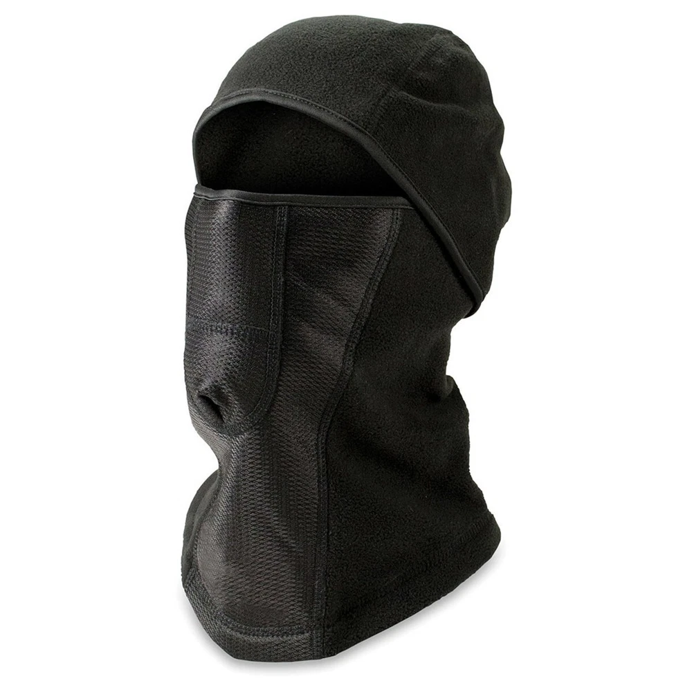 Winter Full Face Mask Ski Mask Ninja Style Hat Balaclava Black Men's ...