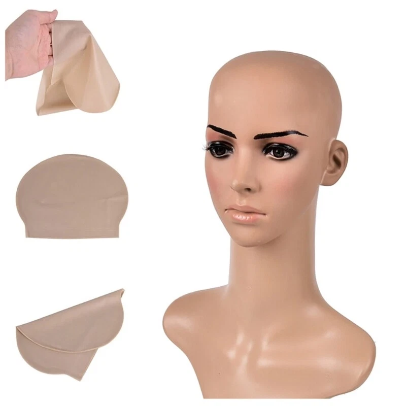 Bald Caps for Halloween Cosplay Costume Accessory Halloween Makeup Bald ...