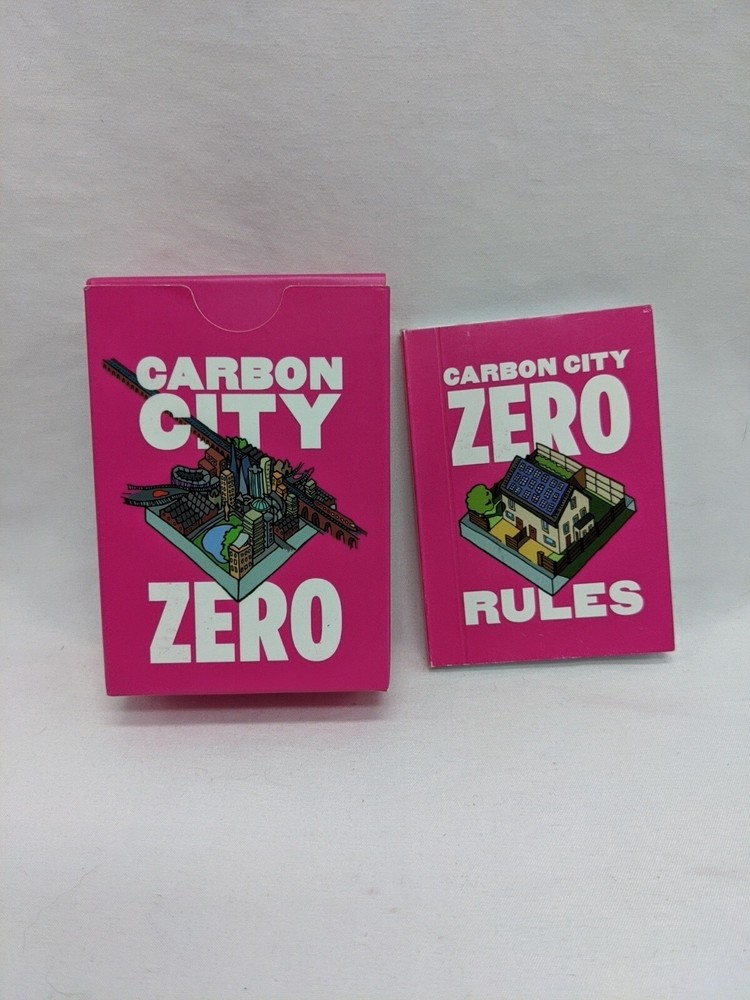 Climate Action Carbon City Zero Deckbuilding Game Full Edition