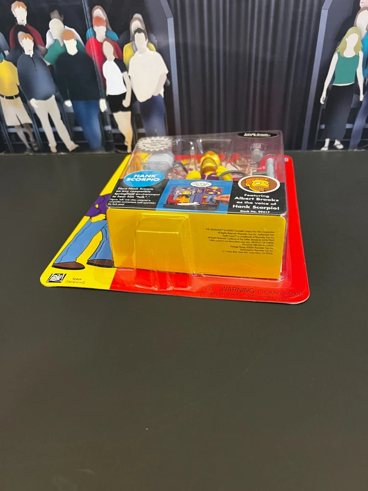 HANK SCORPIO The Simpsons World of Springfield Unopened Action Figure ...