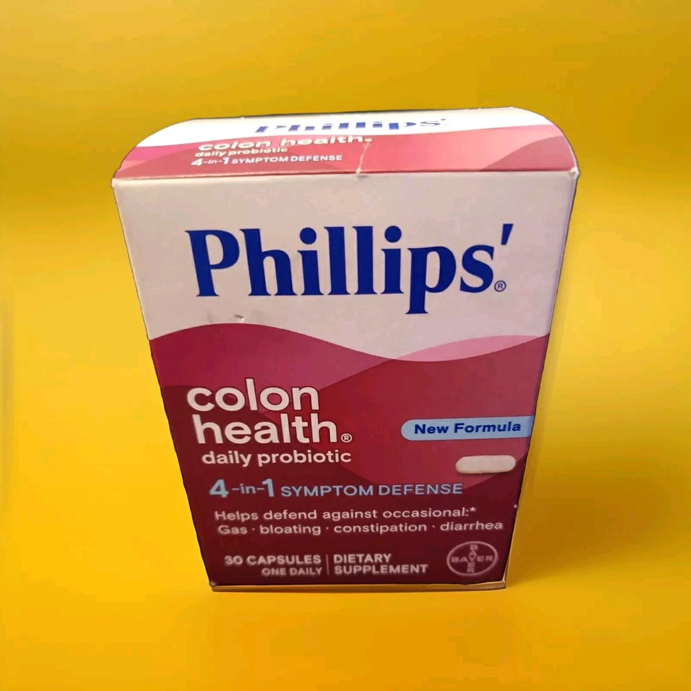 Phillips’ Colon Health Daily Probiotic Dietary Supplement (Pack of 30 ...