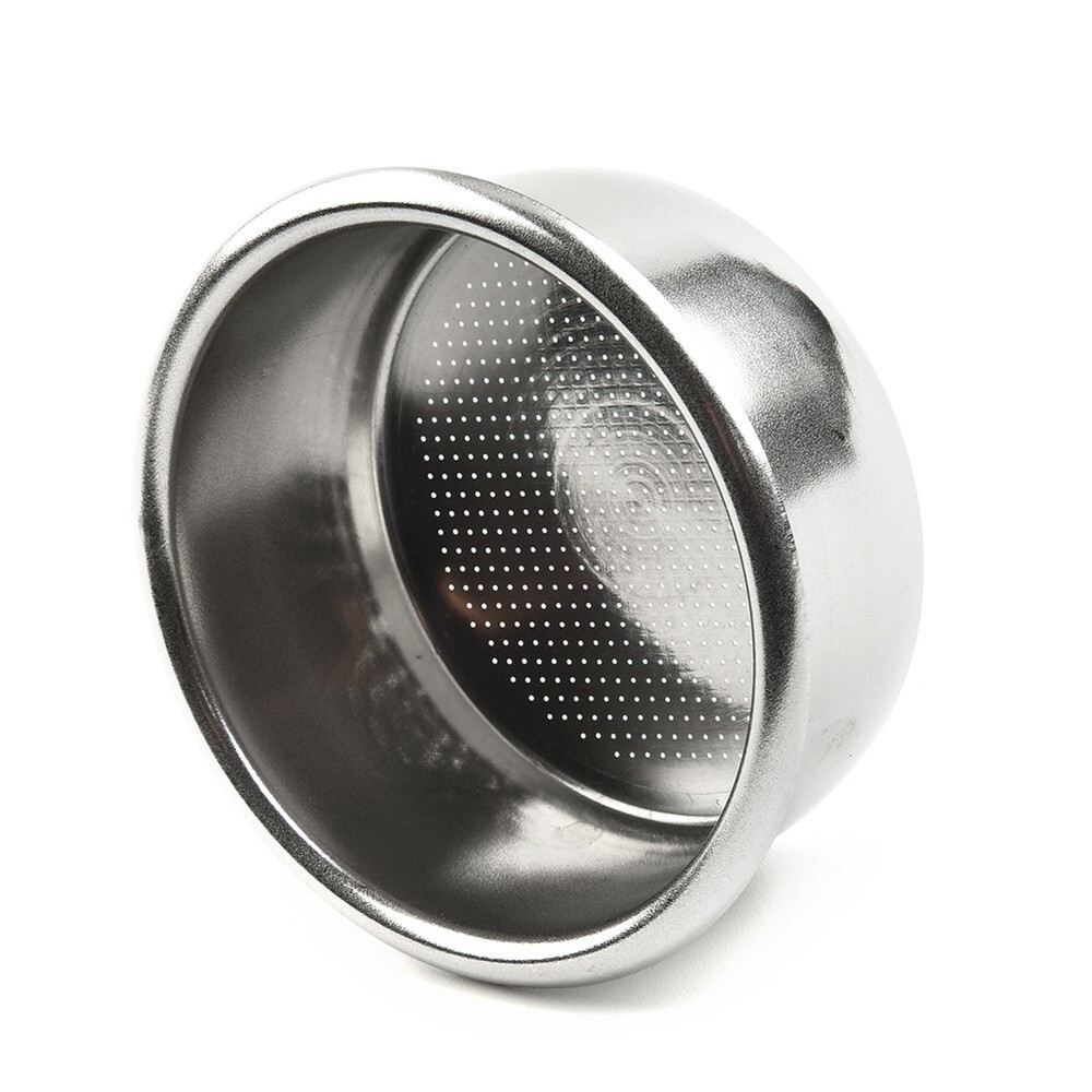 54mm Silver Reusable Double Wall Filter Basket for Coffee Machine 2020