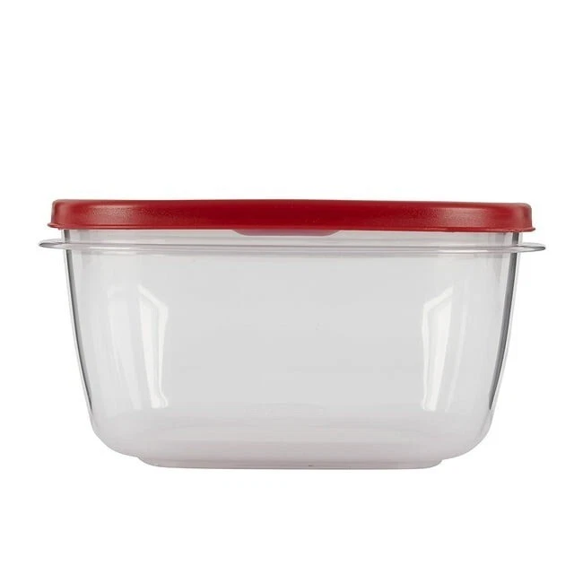 Rubbermaid EasyFindLid, 14 Cup, Square Plastic Food Storage Container