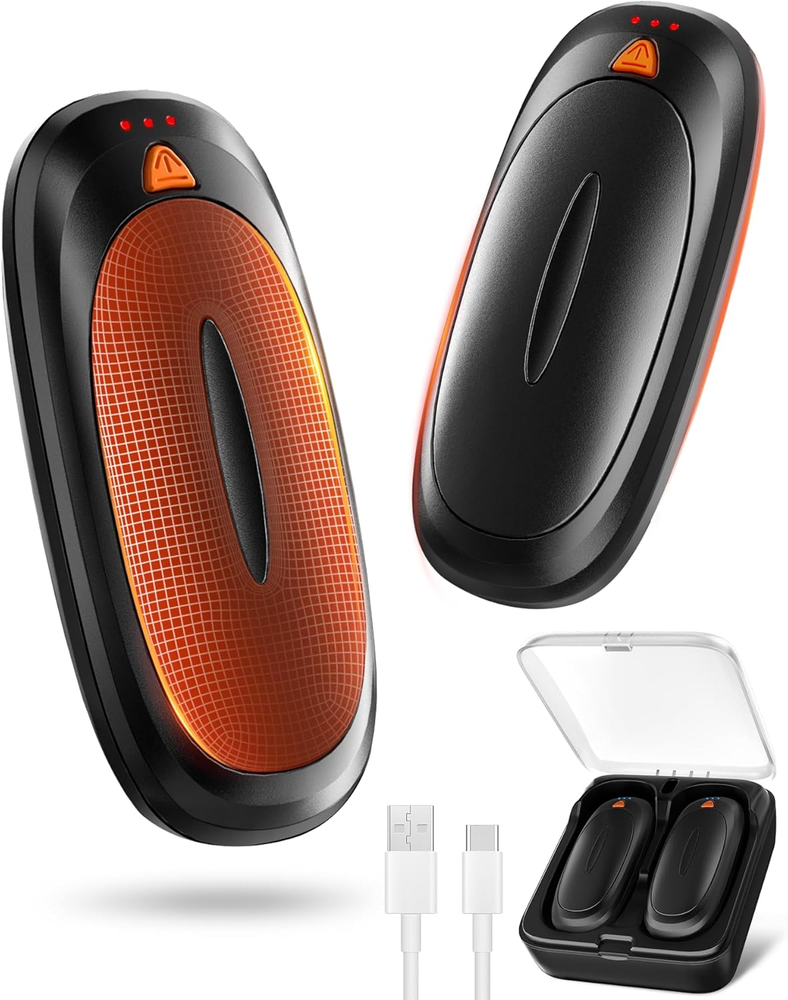 AI Hand Warmers Rechargeable 14000Mah with Charging Case, 2 Pack ...