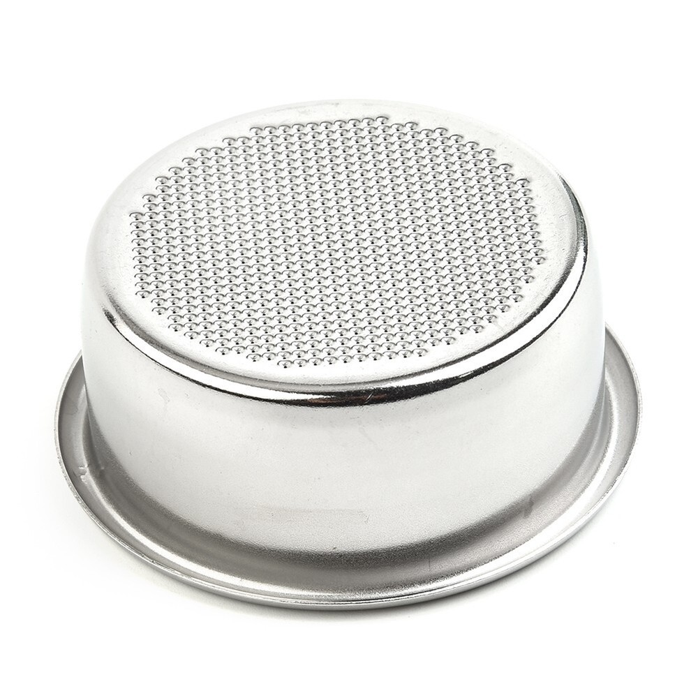 54mm Silver Reusable Double Wall Filter Basket for Coffee Machine 2020