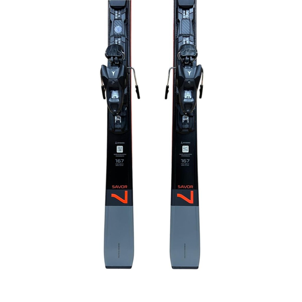 Atomic E Savor 7 Pt Skis 2021 w/ E M 12 Gw Bindings
