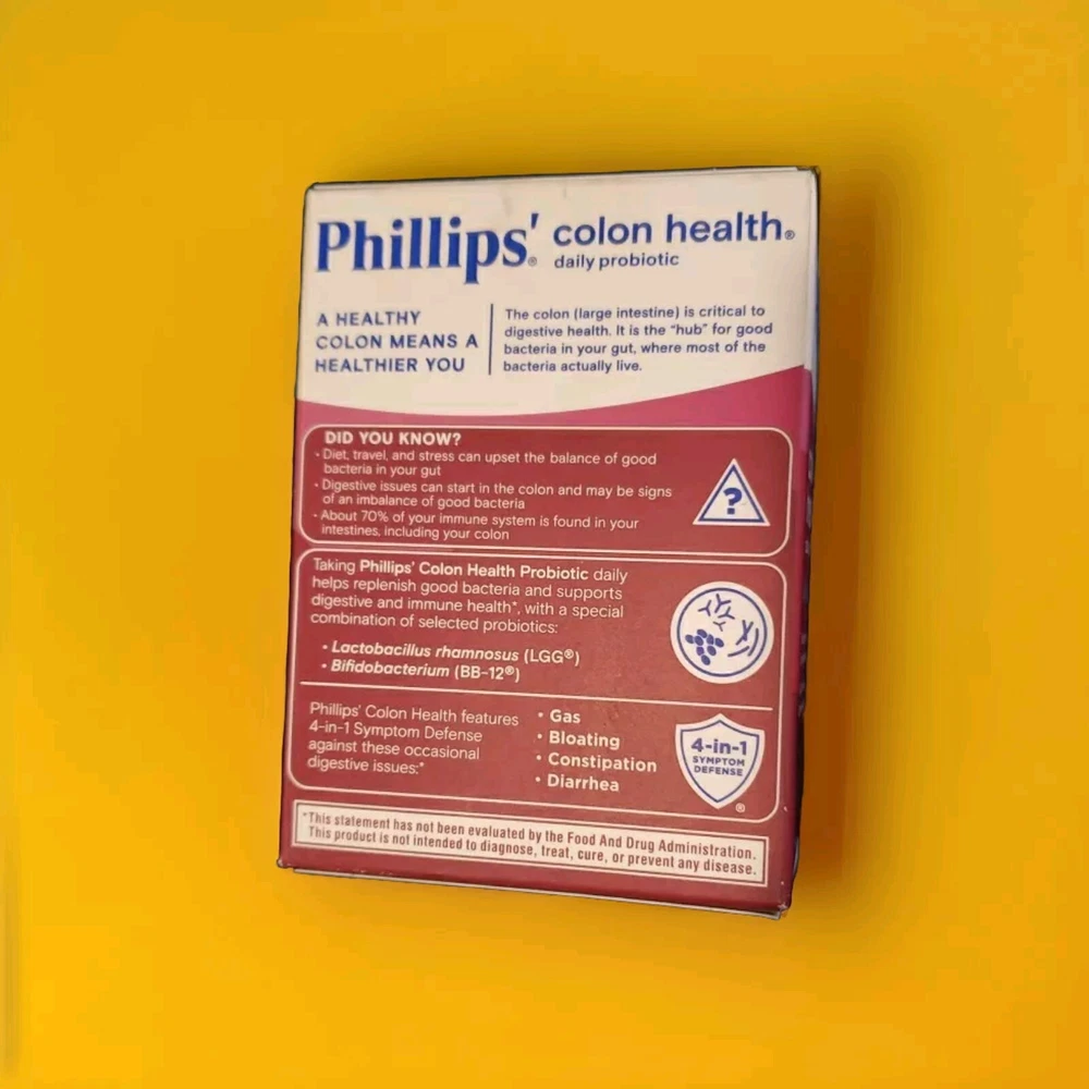 Phillips’ Colon Health Daily Probiotic Dietary Supplement (Pack of 30 ...