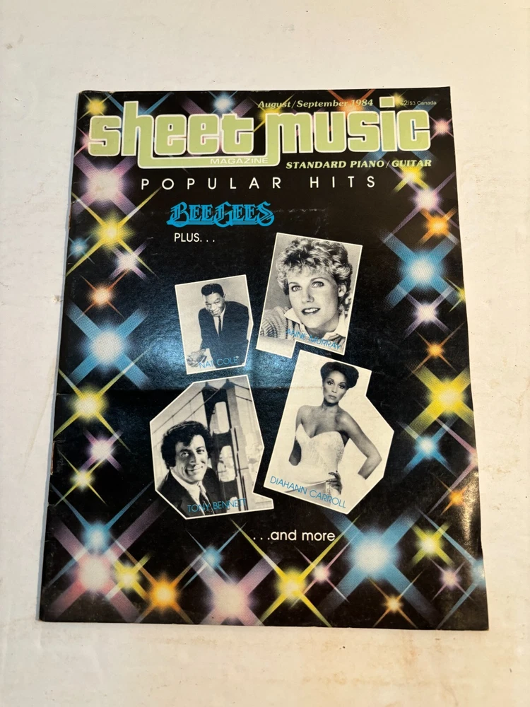 Sheet Music Magazine | Lot of 7 - 1984