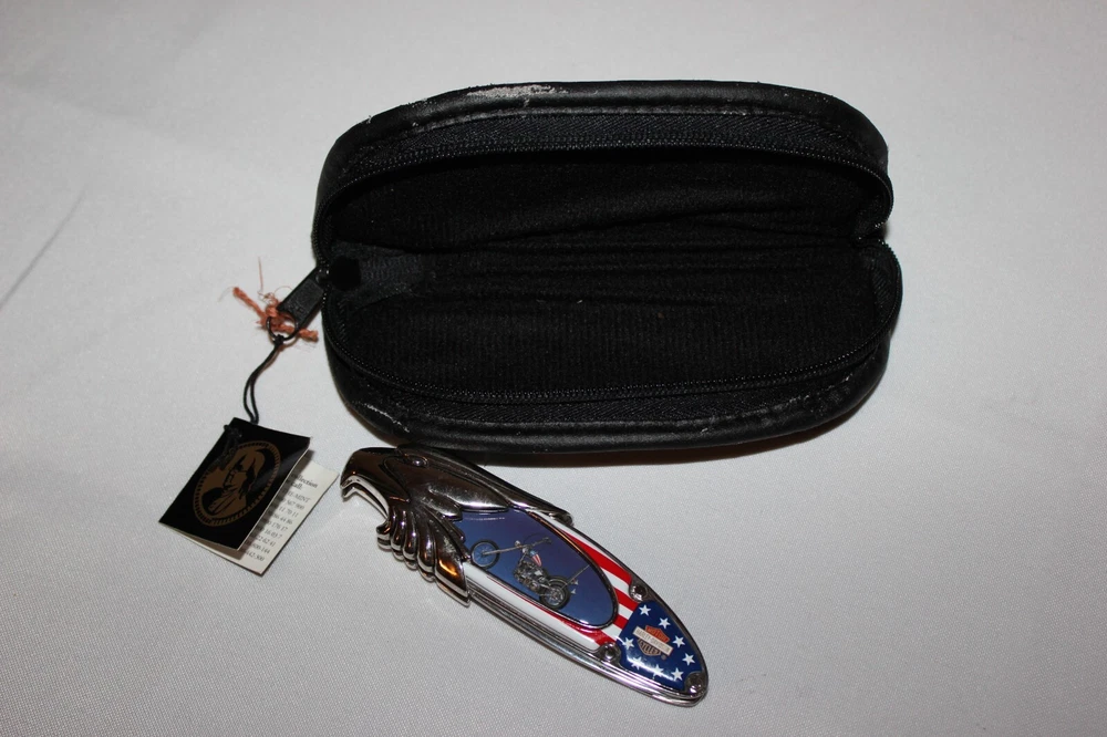 Franklin Mint Harley Davidson Ultimate Chopper folding knife Easy Rider