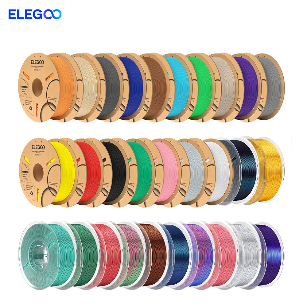 【Buy 6 Get 4 Free,Add 10】ELogoO PLA Rapid PLA+ PETG TPU 3D Printer ...