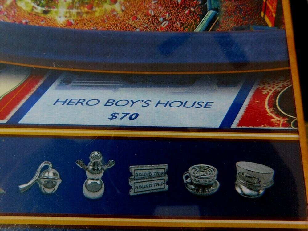 Polar Express Train-Opoly Collector's Edition Monopoly Board Game