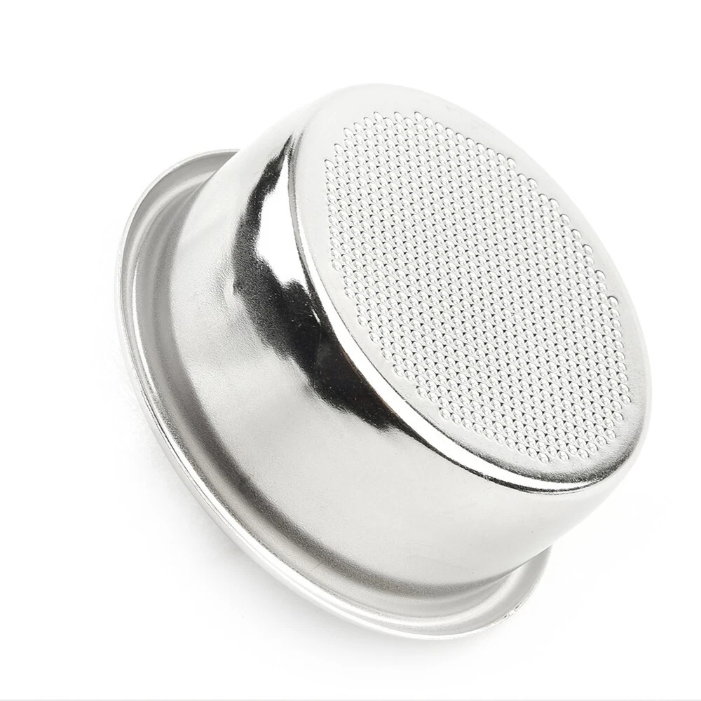 54mm Silver Reusable Double Wall Filter Basket for Coffee Machine 2020