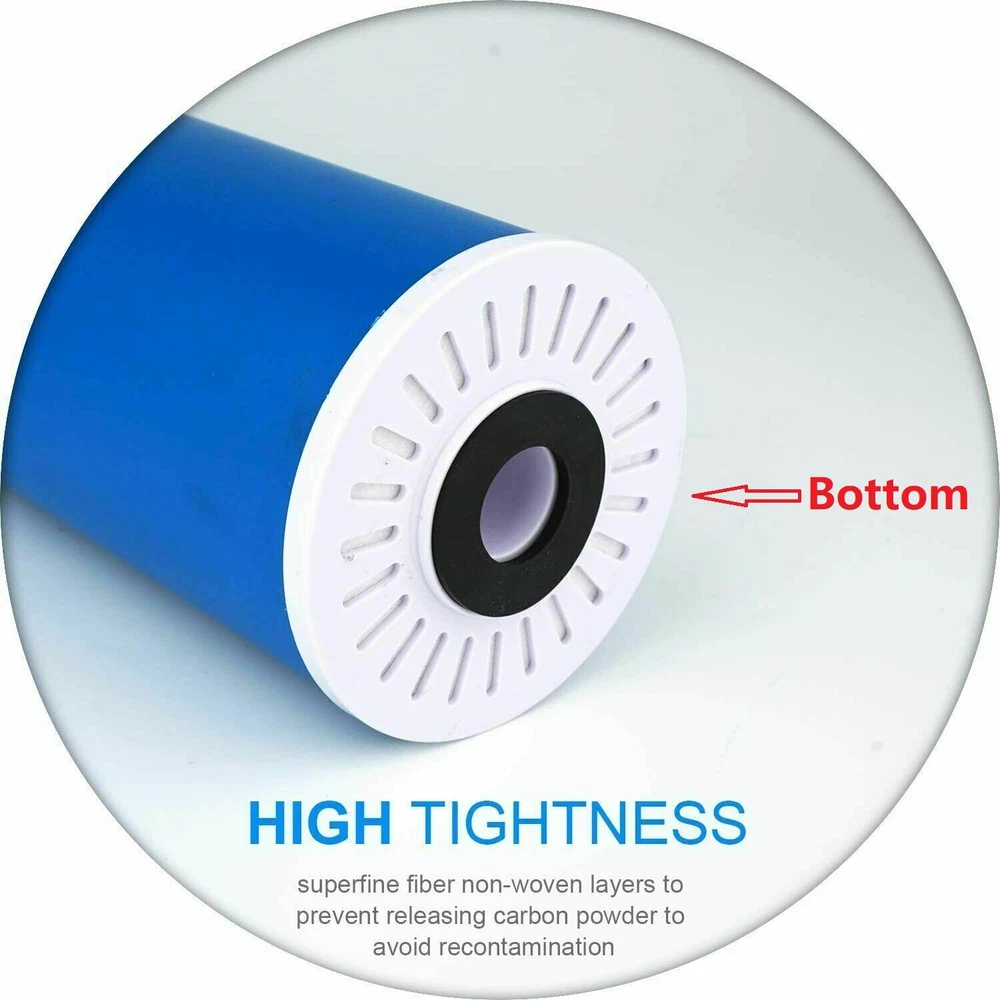 3Stage Whole House Water Filter System for Well/Pool/City/Farm 20"x4.5 ...