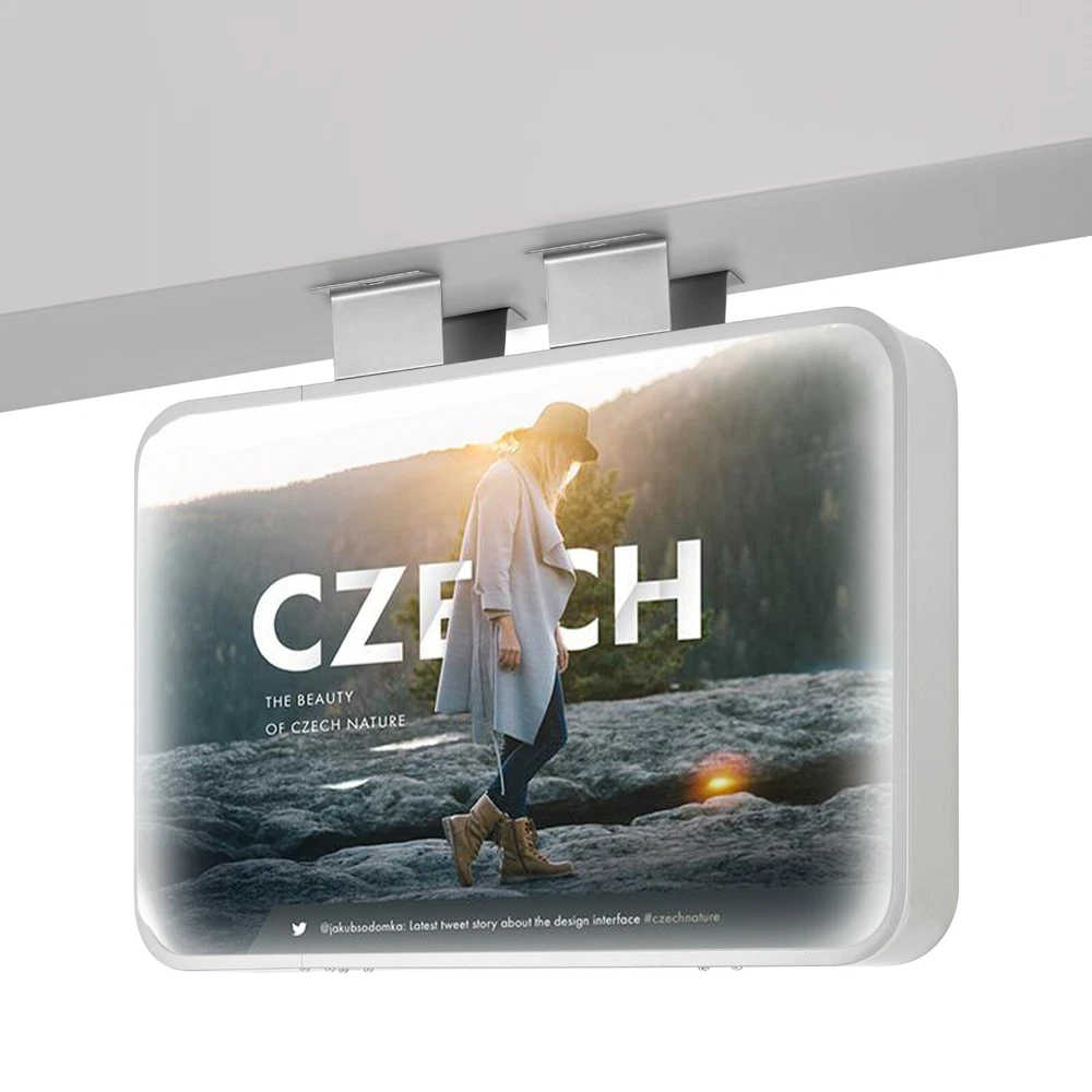 Double-Sided LED Rectangle Light Box - Bright Illuminated Advertising ...